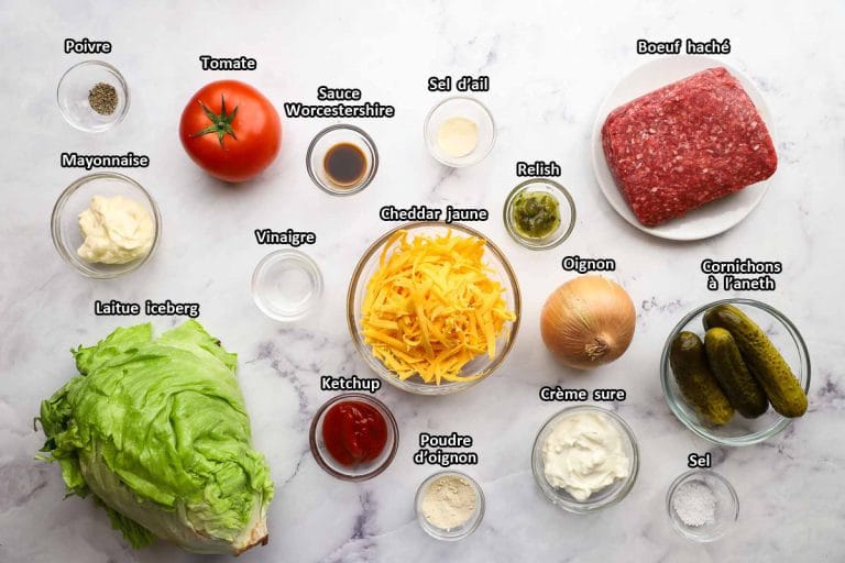 Salade Big Mac Maison : La vraie saveur (Recette Santé) - On Mange
